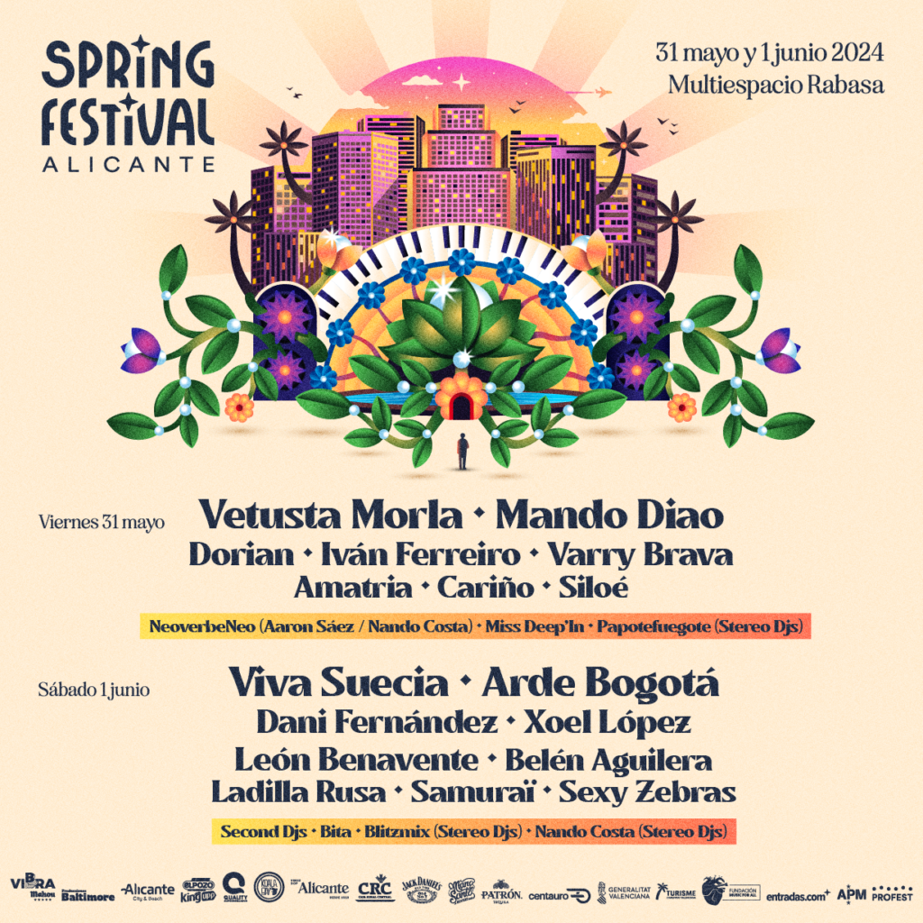 Spring Festival 2024 | 31 de mayo y 1 de junio en Alicante